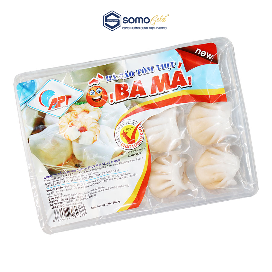HÁ CẢO TÔM THỊT Ồ! BA MÁ 300G